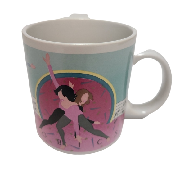 Vintage | Kitchen | Vintage 982 Jack Crompton Aerobics Dance Ceramic ...